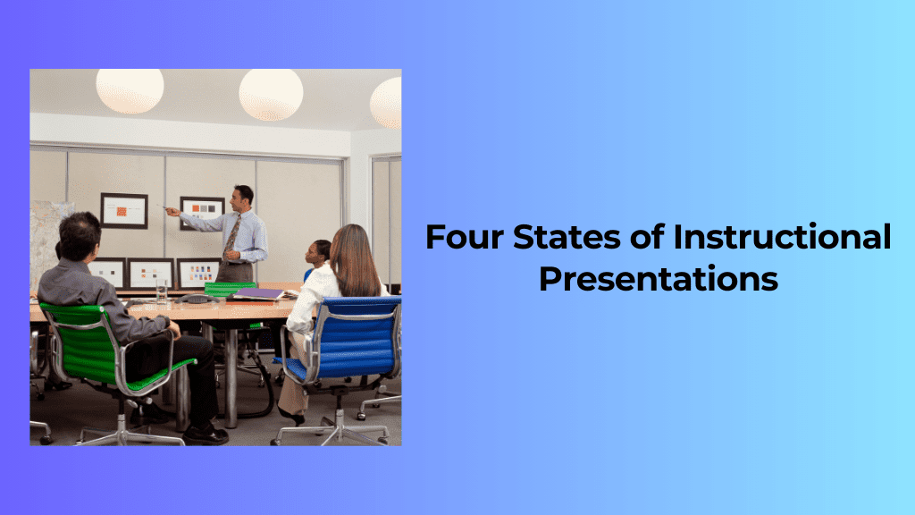 Four States of Instructional Presentations in 2024