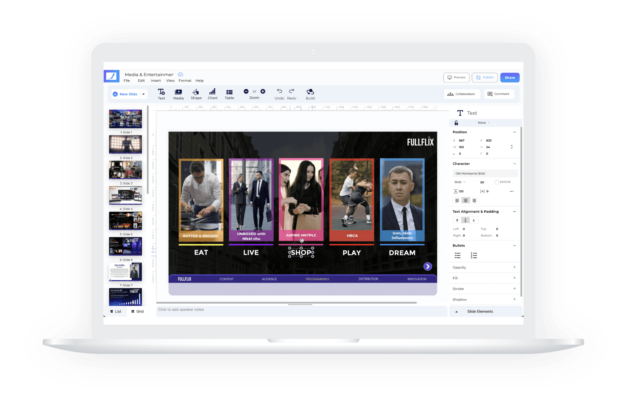CustomShow: Create Engaging and Interactive presentations